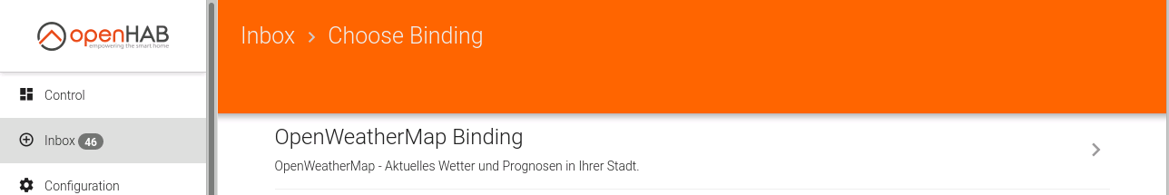 openHAB - HabPanel Wetter mit OpenWeatherMap - TASTE-OF-IT
