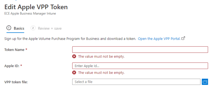 Intune jährliches Update von Enrollment Programm Token - VPP Token und ...